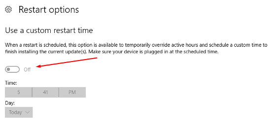 Tip Of The Week Prevent Random Restarts In Windows 10 By Setting Up An